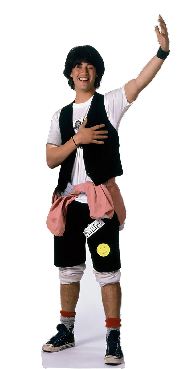 TED - BILL & TED ADVENTURE 80" TALL CARDBOARD CUTOUT STANDEE - PARTY D ...