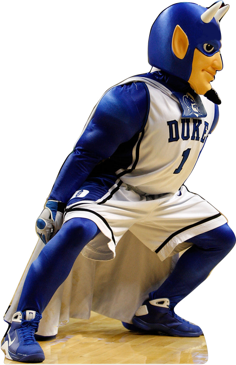 COLLEGE MASCOT DUKE 67" TALL CARDBOARD CUTOUT STANDEE - PARTY DECOR (C ...