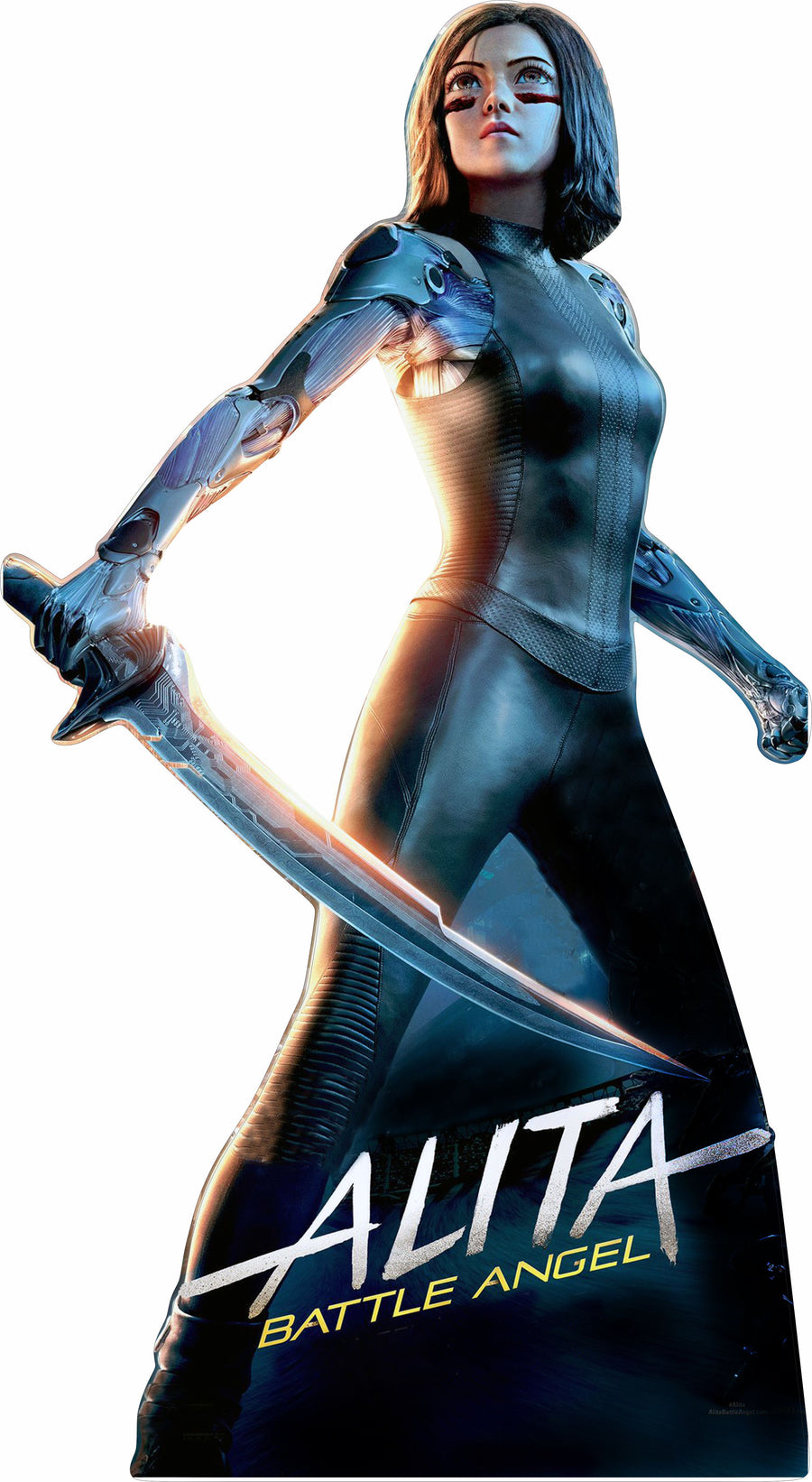 Alita Battle Angel 66" Tall Life Size Cardboard Cutout Standee - PARTY ...