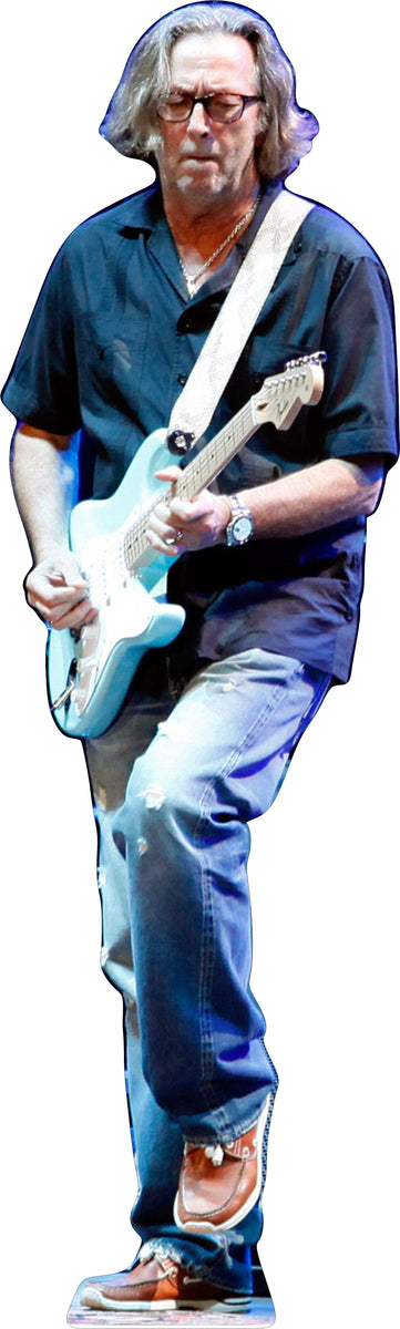 ERIC CLAPTON - 70" TALL LIFE SIZE CARDBOARD CUTOUT STANDEE - PARTY DEC ...